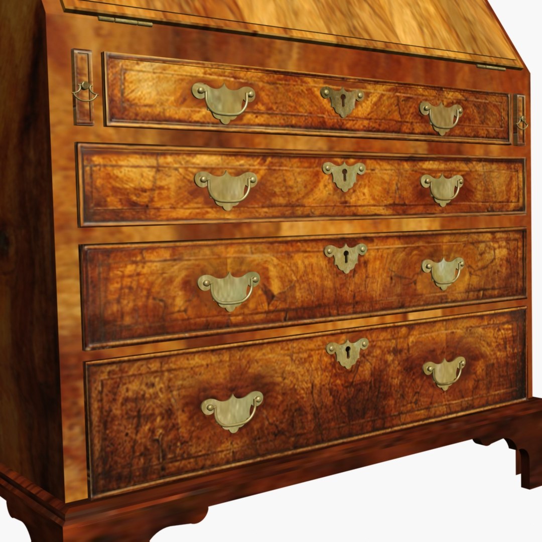 george desk 3d model