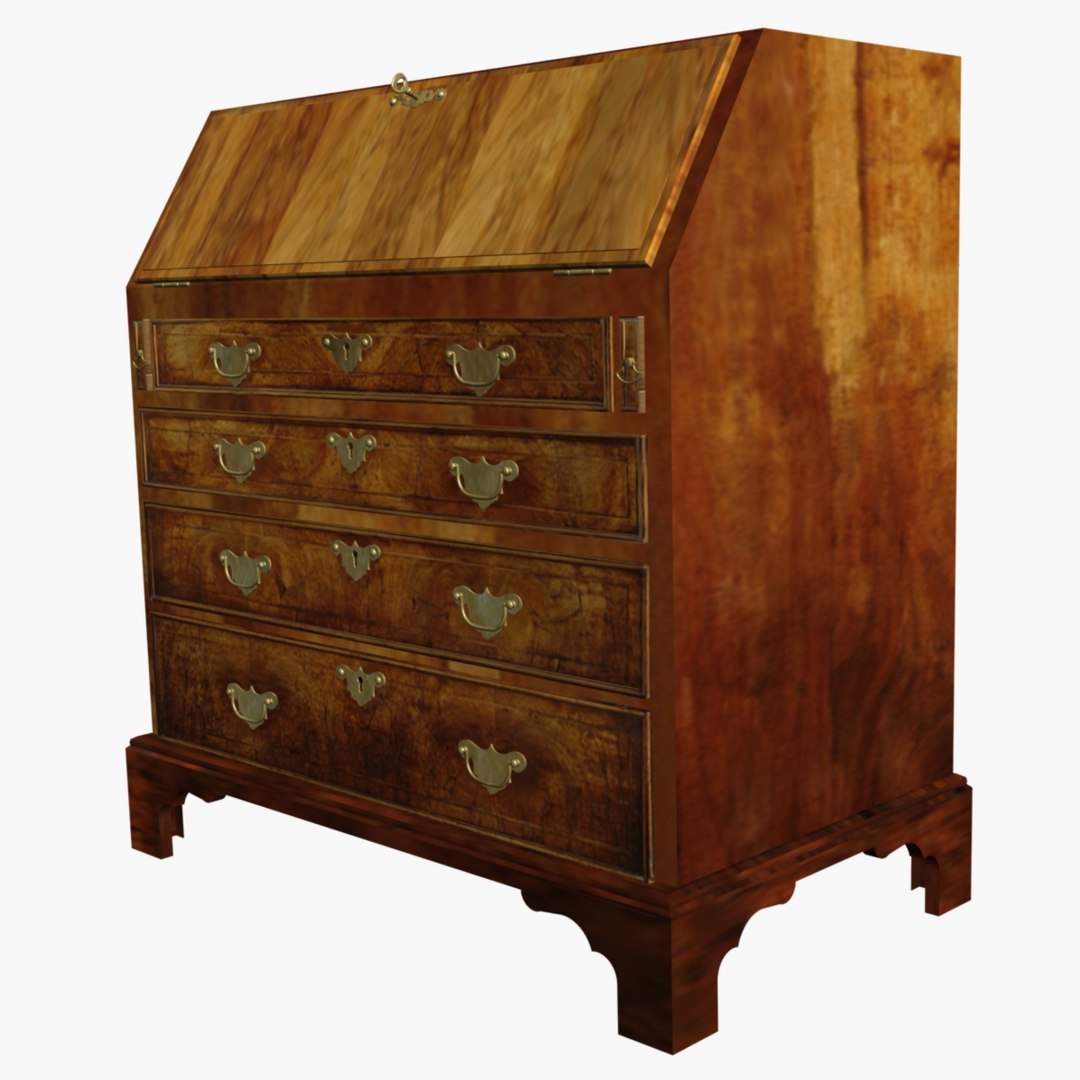 george desk 3d model