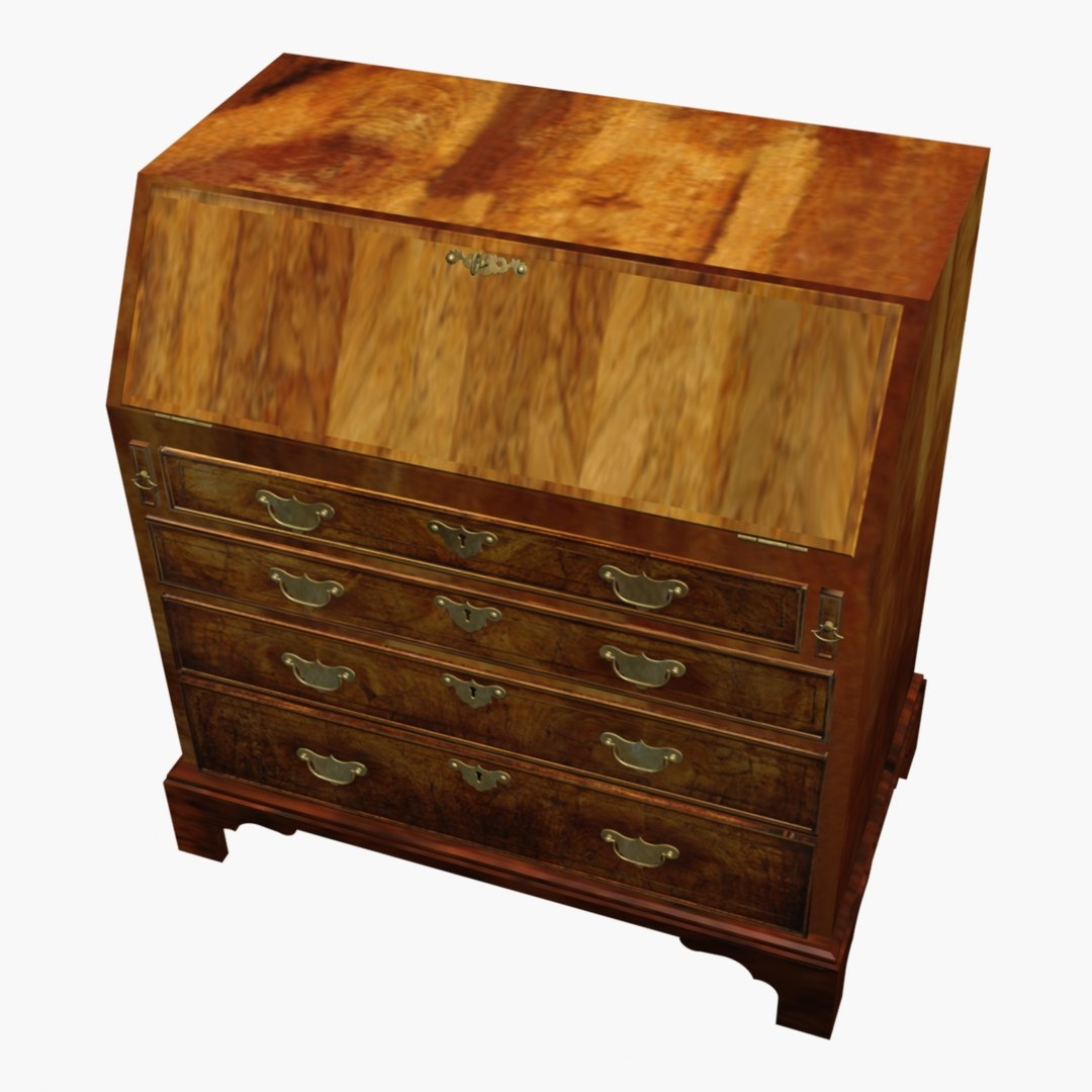 george desk 3d model