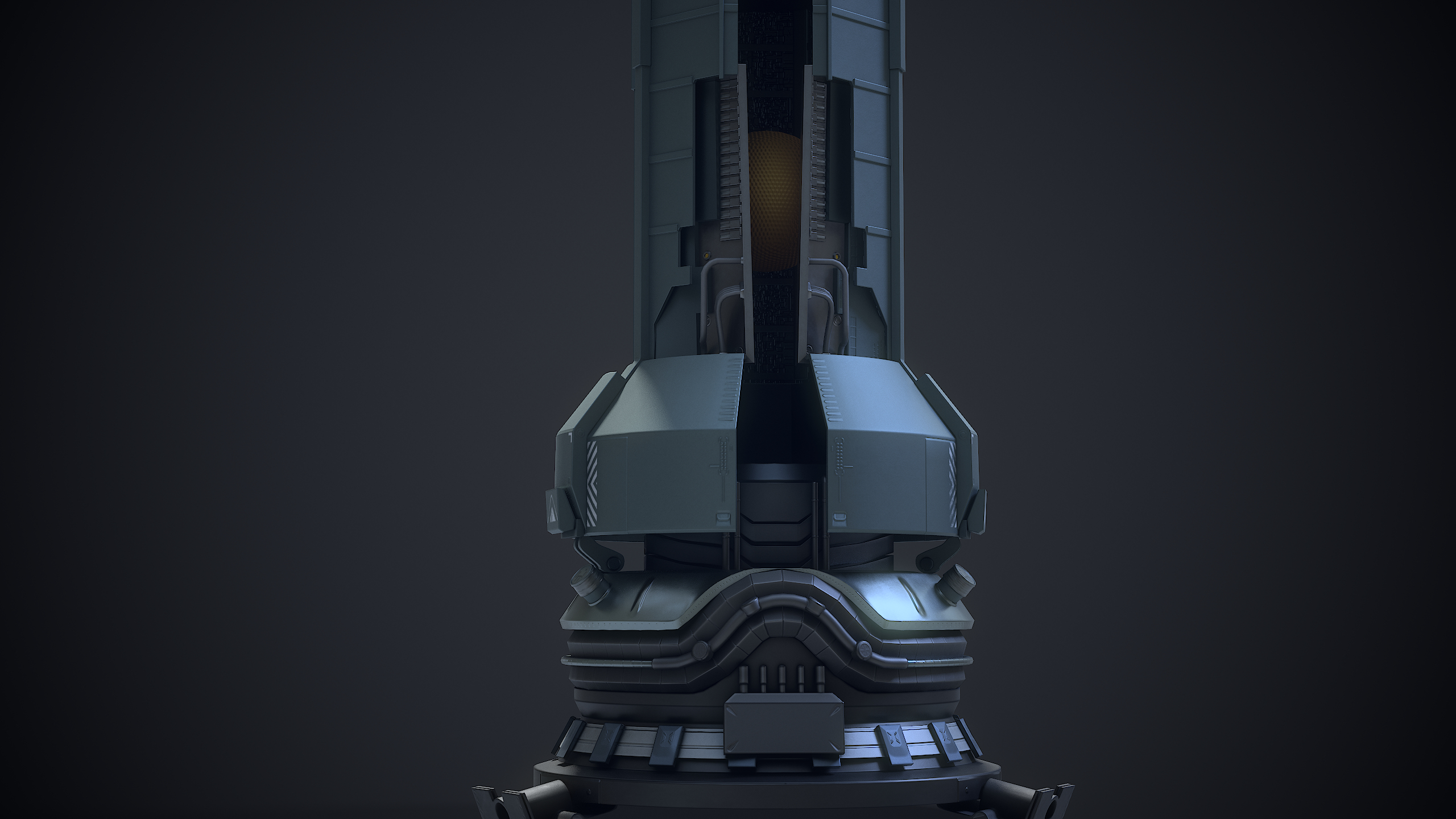 3D model Sci-Fi Reactor PBR - TurboSquid 1893650