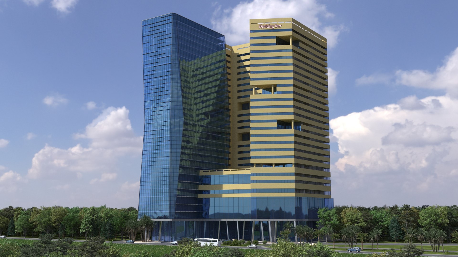 Hotel 3D Model - TurboSquid 2206815