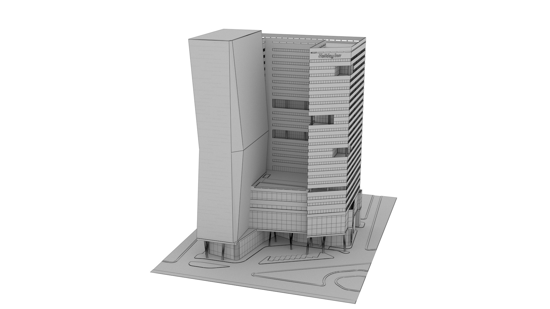 Hotel 3D Model - TurboSquid 2206815