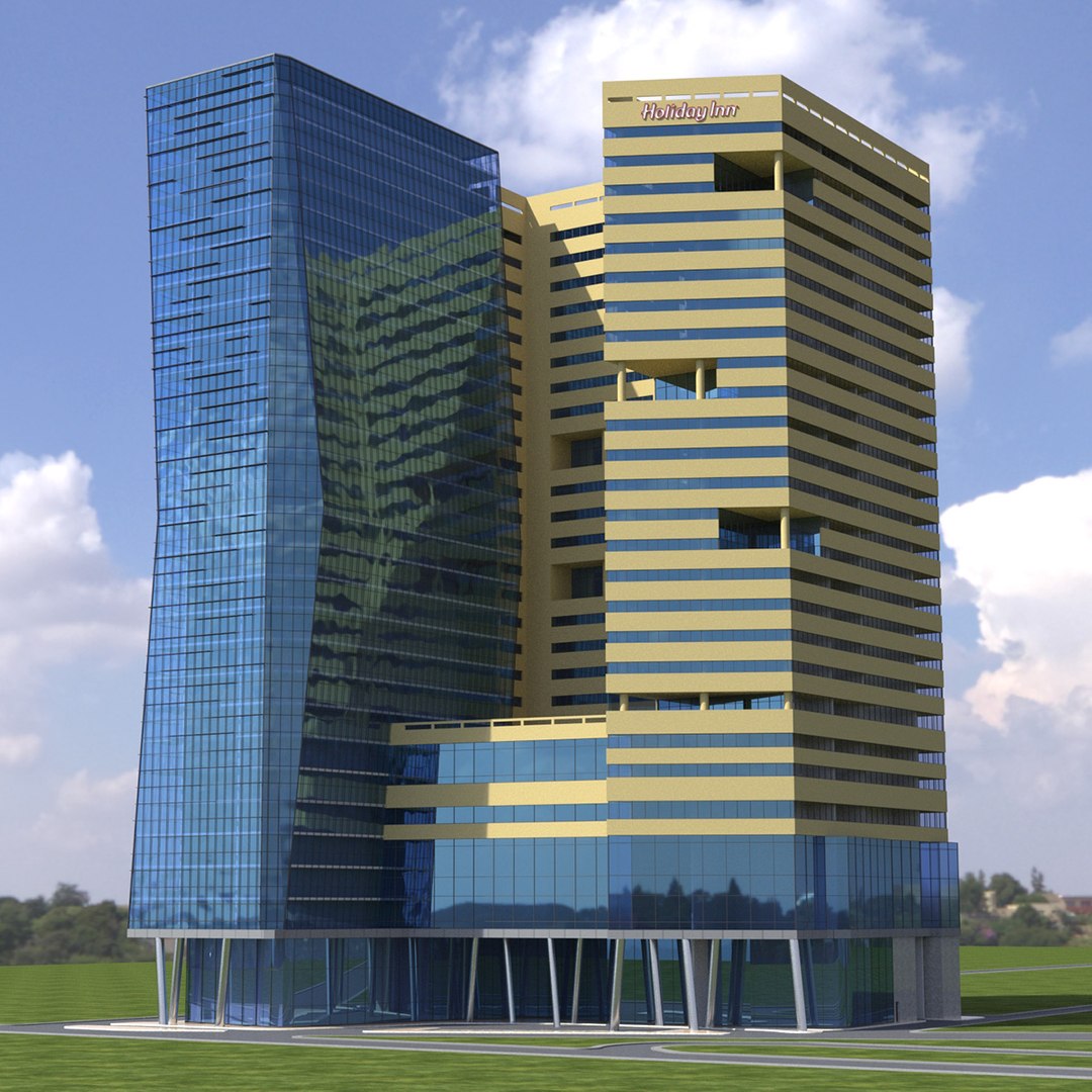 Hotel 3D Model - TurboSquid 2206815