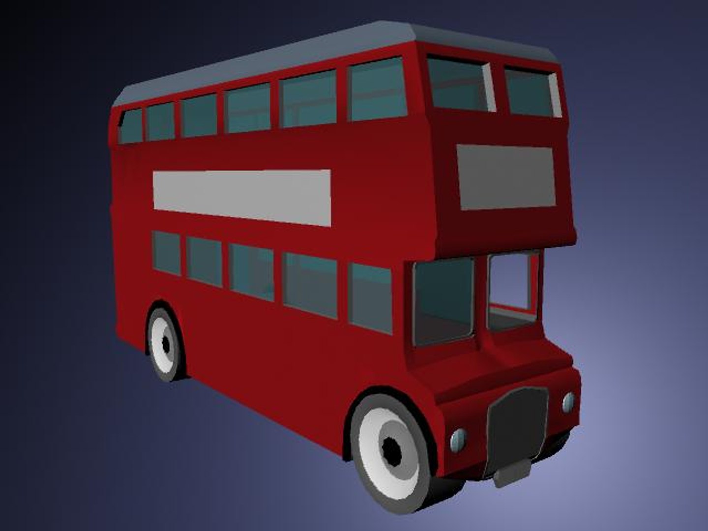 3d Model Of London Routemaster Bus