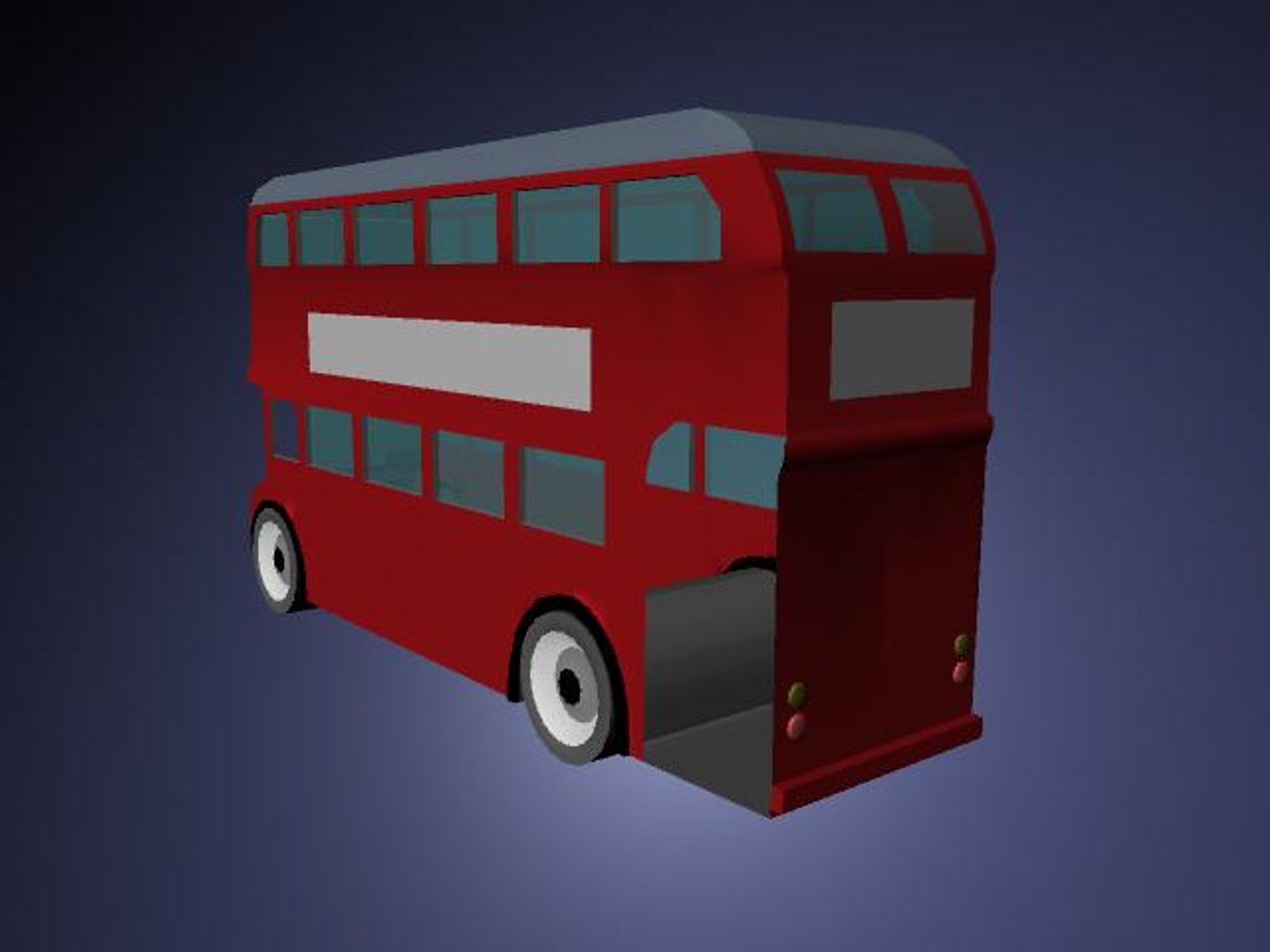 3d Model Of London Routemaster Bus