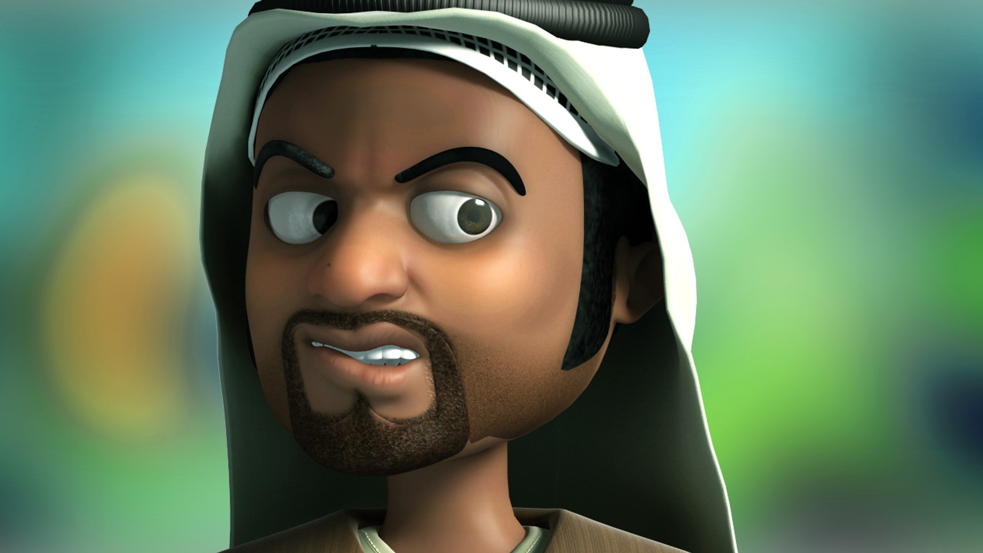 3D cartoon arab - TurboSquid 1348856