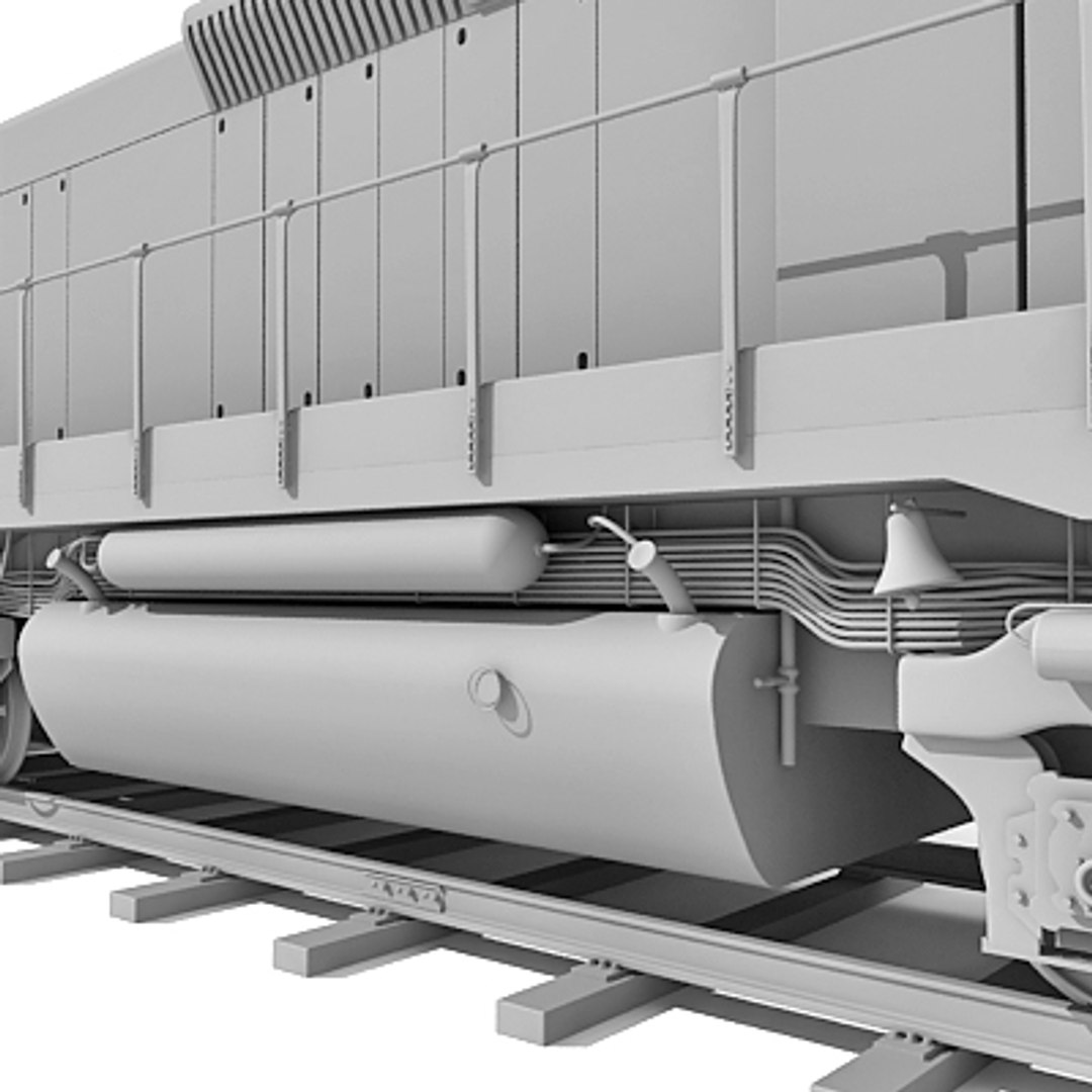 train railway 3d model