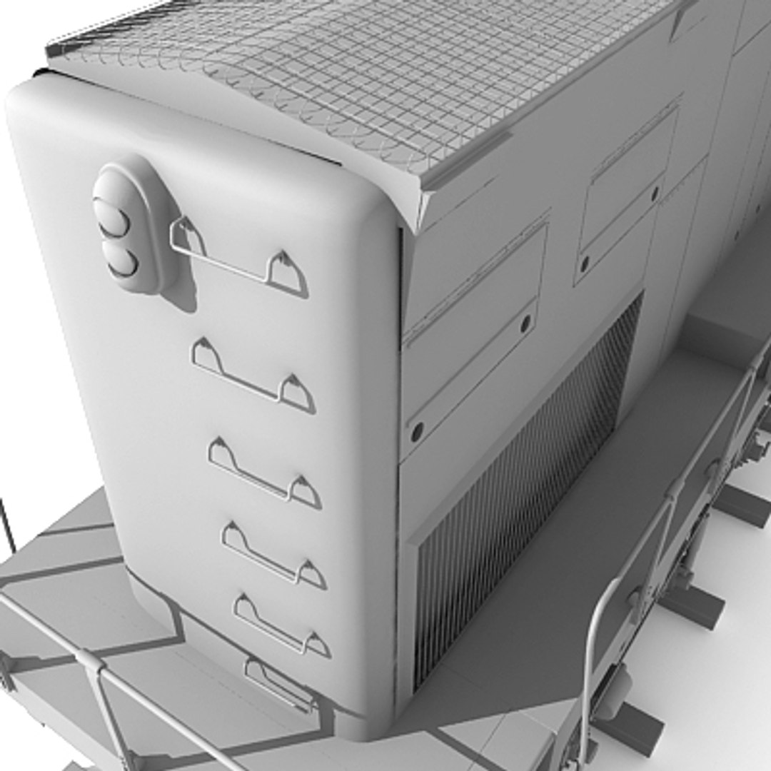 train railway 3d model