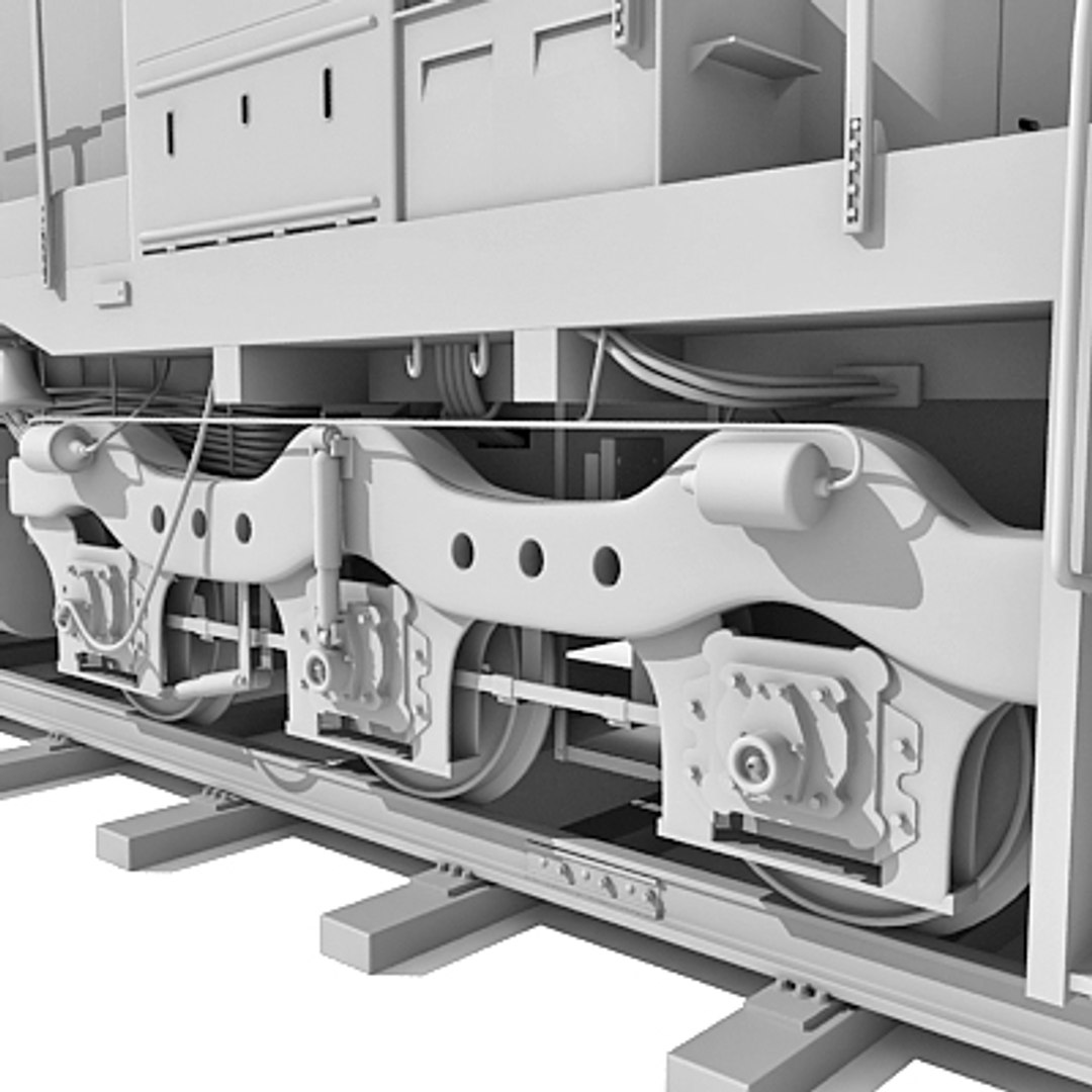 train railway 3d model