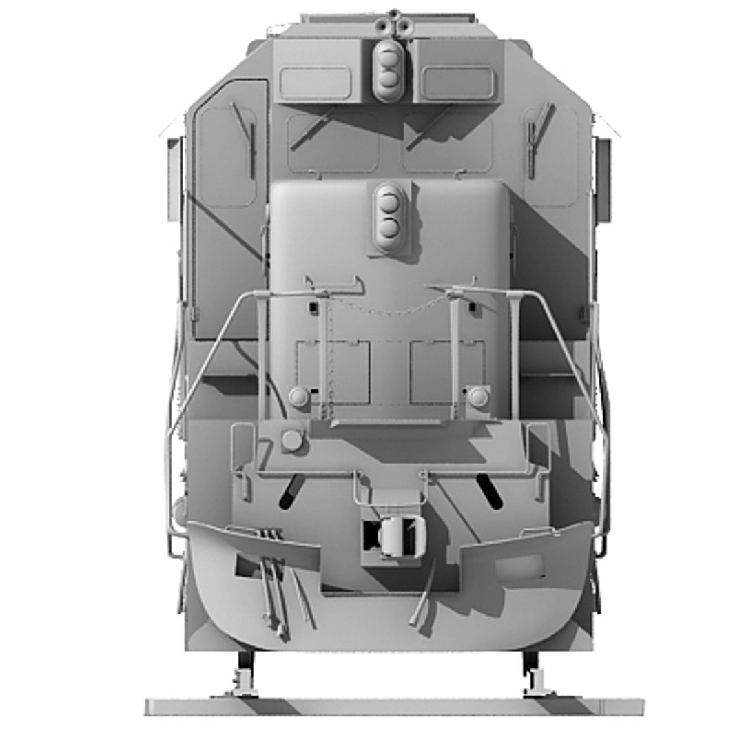 train railway 3d model