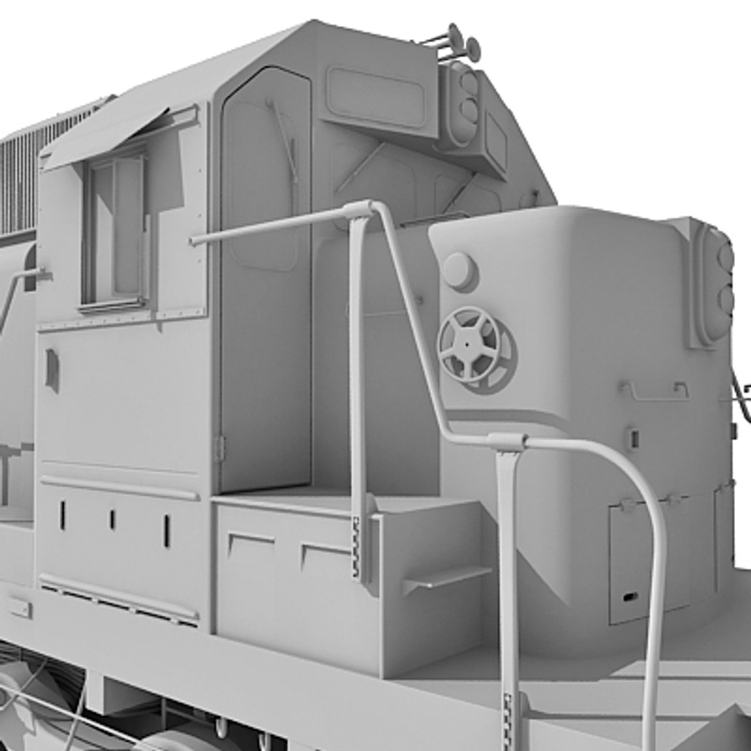 train railway 3d model
