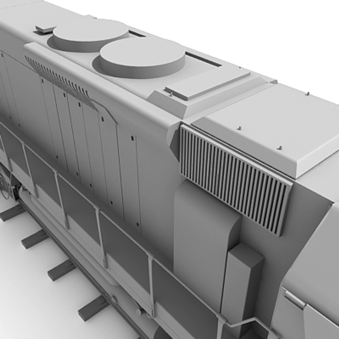 train railway 3d model