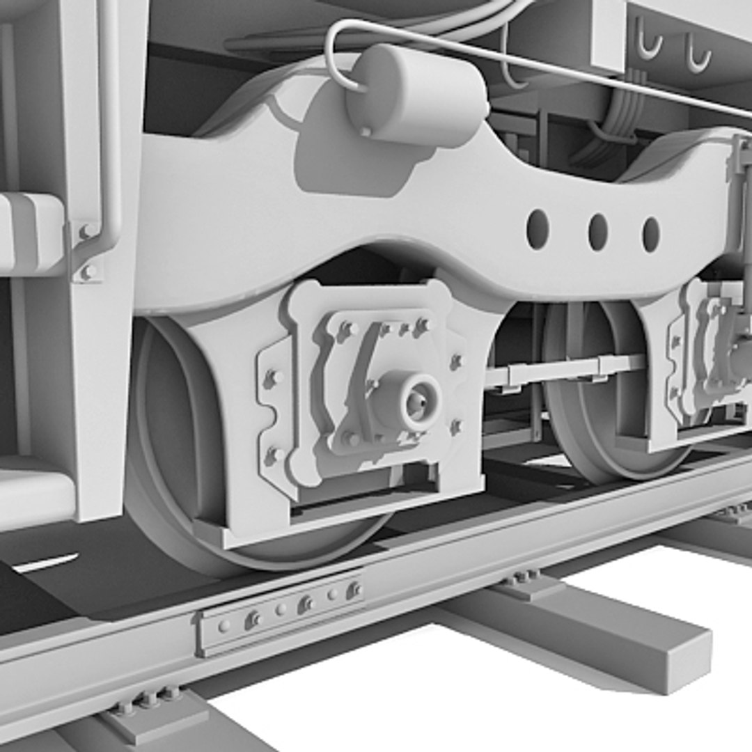 train railway 3d model