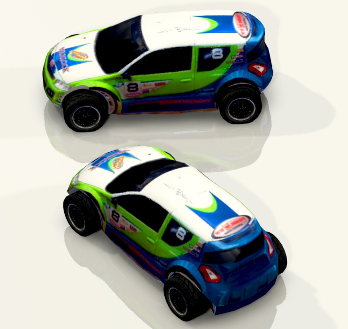 3d Model Racing Car Hd