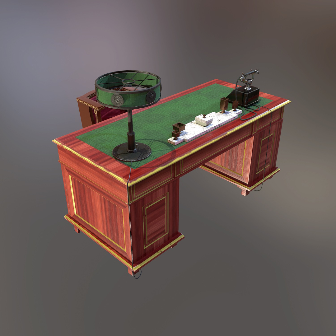 3D Stalin Table - TurboSquid 1256904