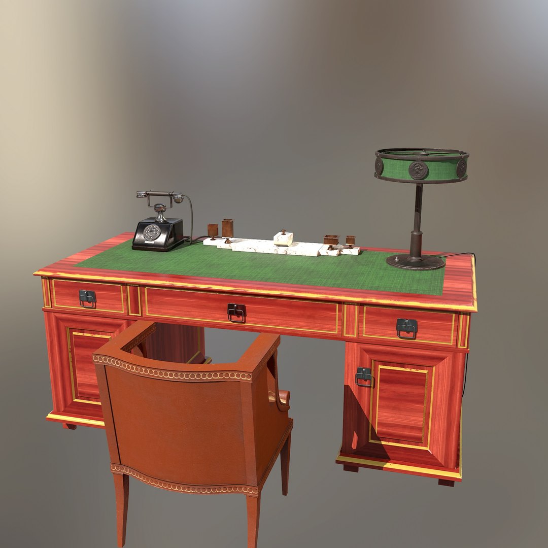 3D Stalin Table - TurboSquid 1256904