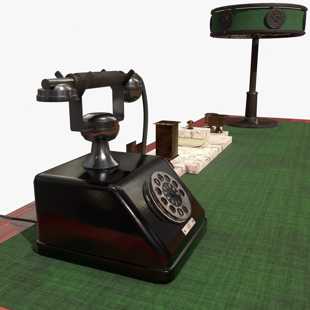 3D Stalin Table - TurboSquid 1256904