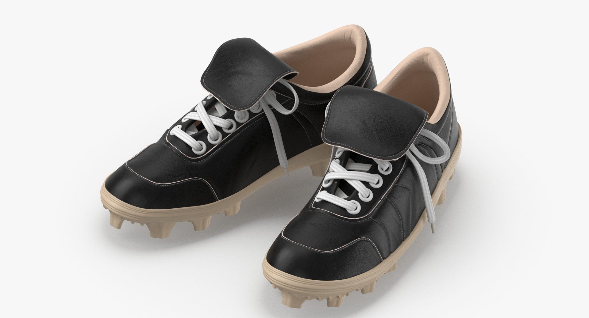 3D 2 Pairs Baseball Cleats - TurboSquid 1530186