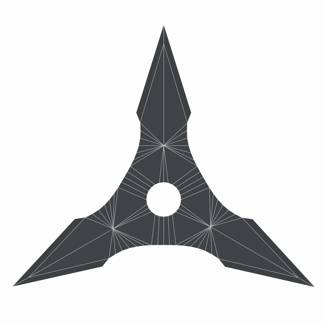 3D Shuriken-2 - TurboSquid 1602870