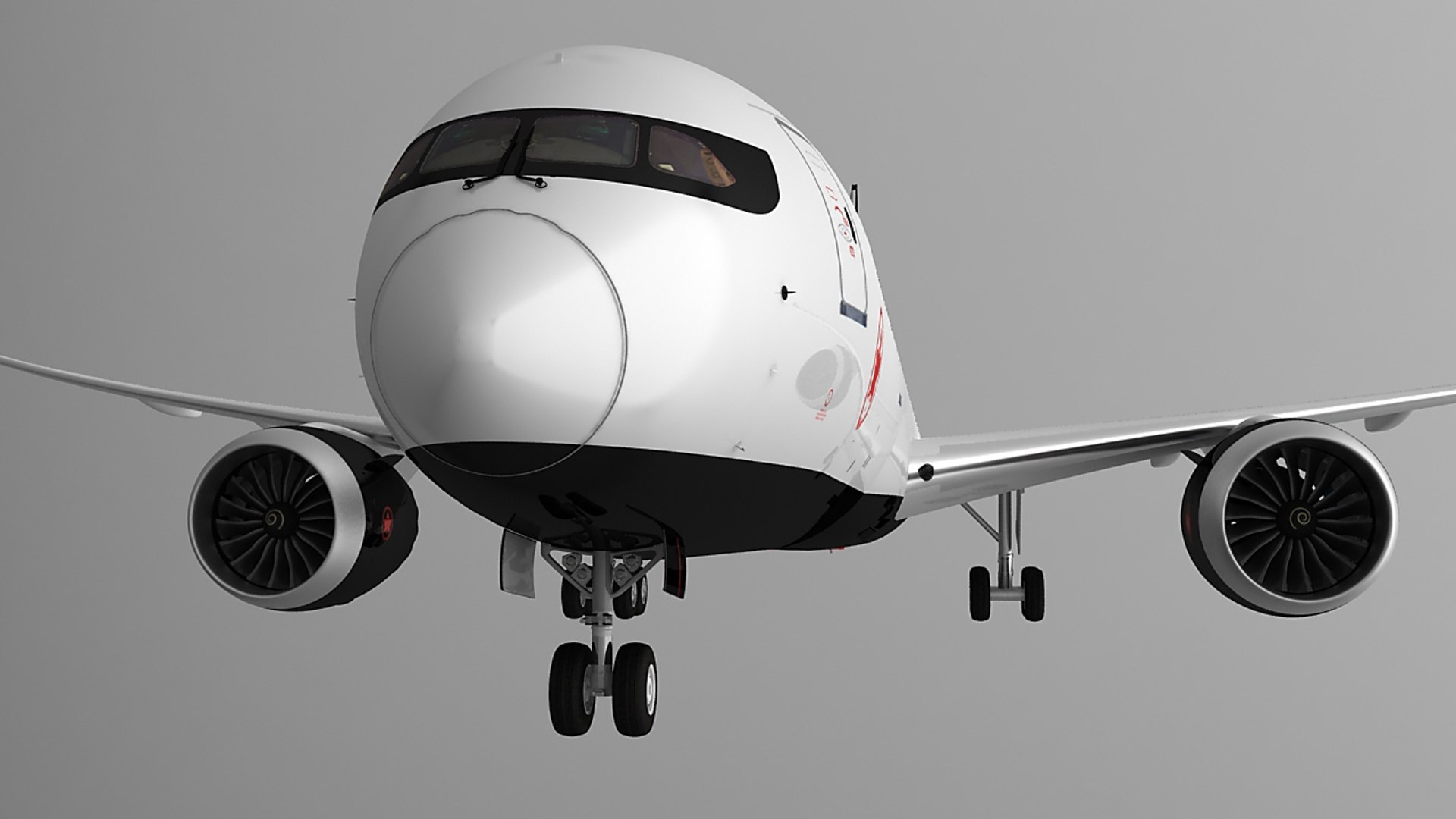 3d Model Air Canada 787-9
