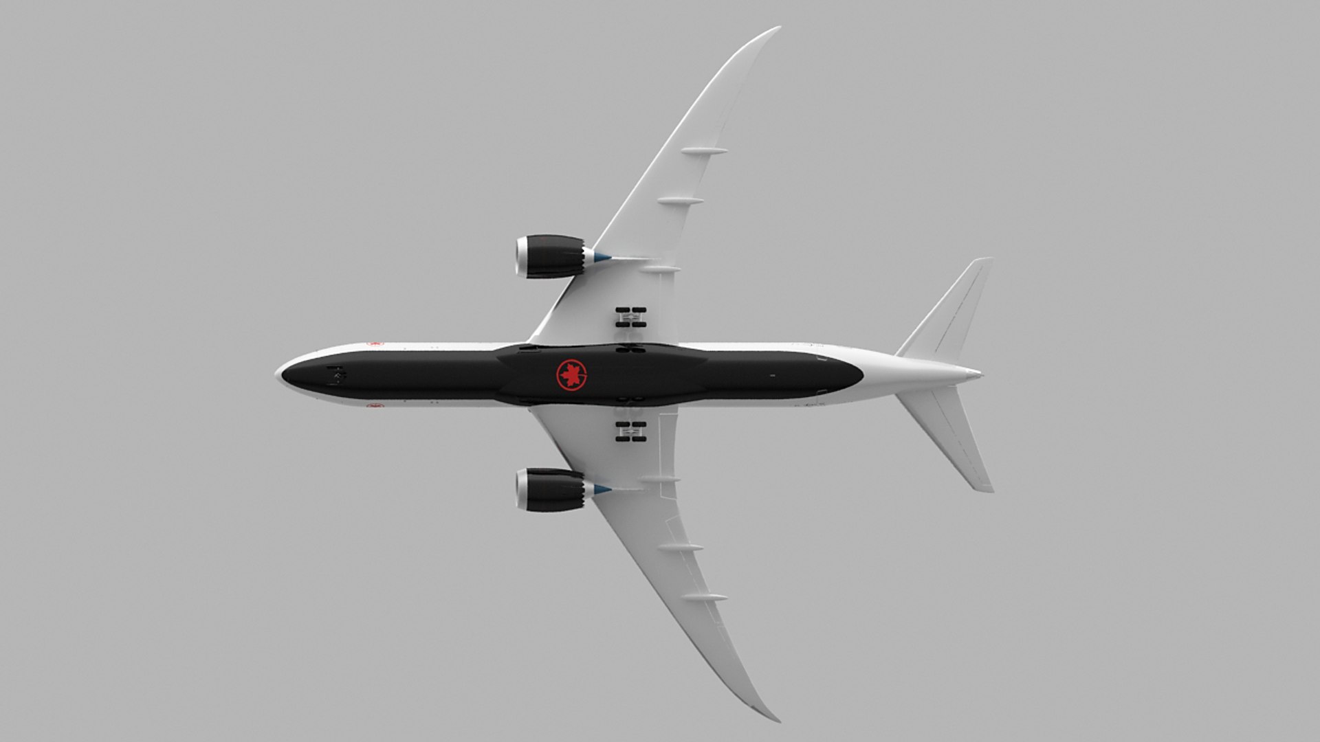 3d Model Air Canada 787-9