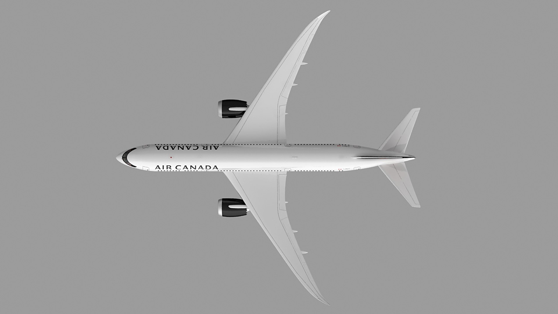3d Model Air Canada 787-9