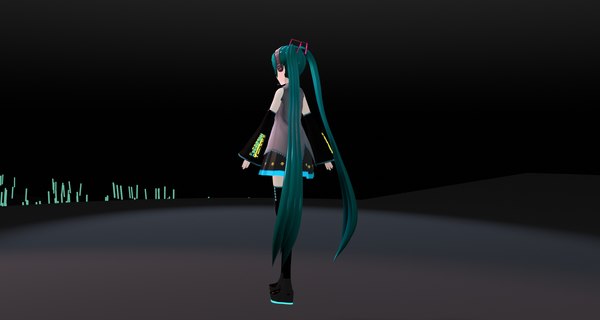 modelo 3d Hatsune Miku - TurboSquid 1565094