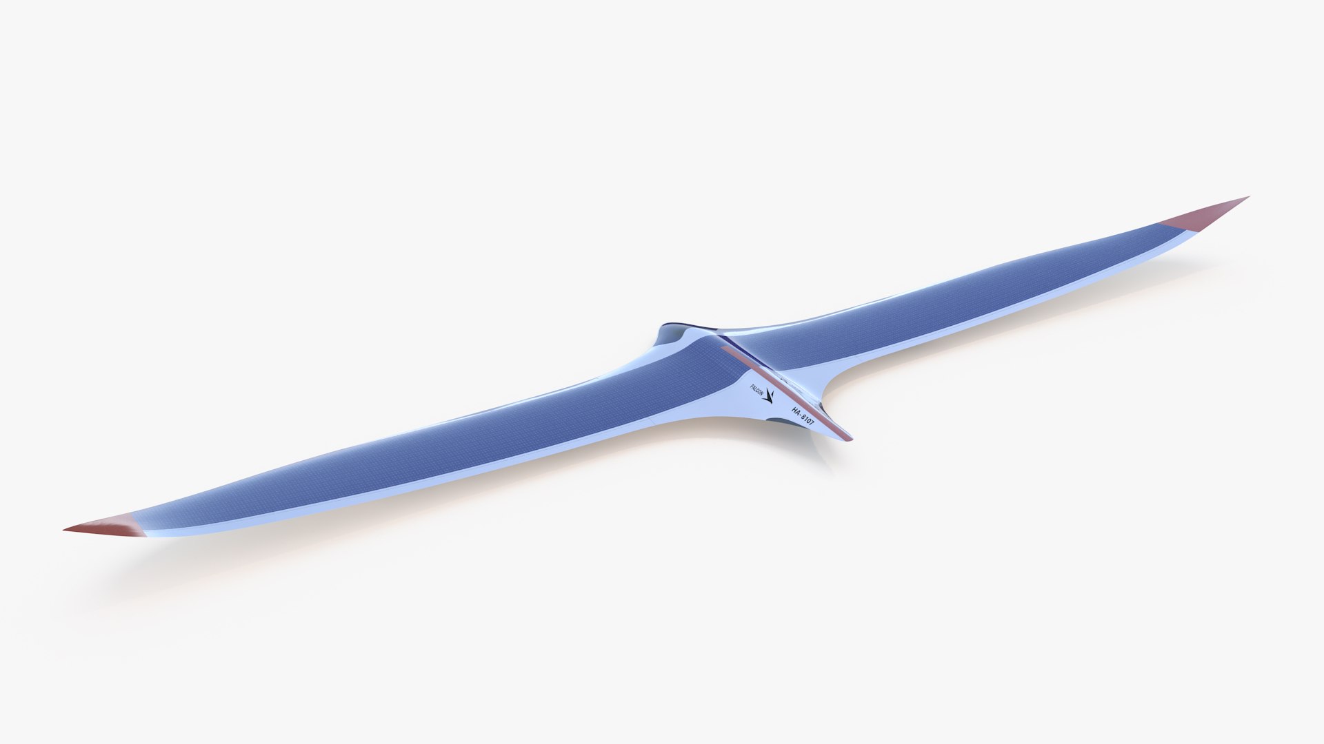 3D Falcon Solar Airplane - TurboSquid 2022415