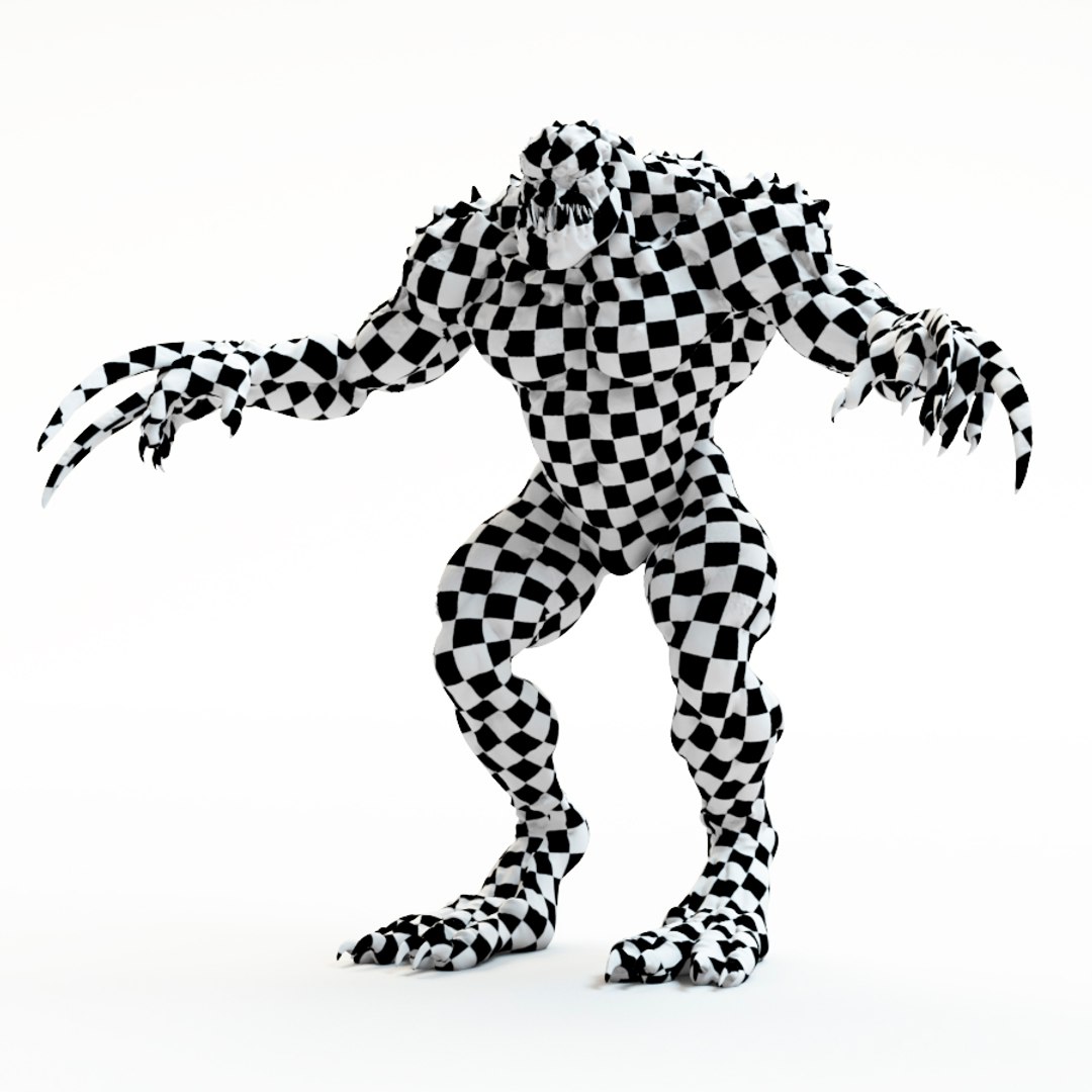 Green Wolverine Monster 3D Model - TurboSquid 1214197