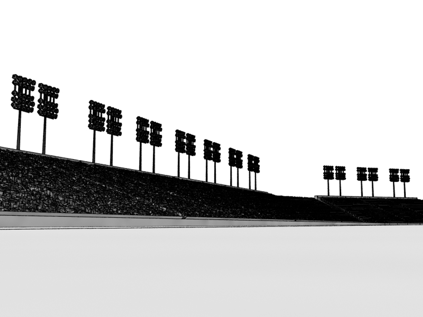 racetrack race track 3d model