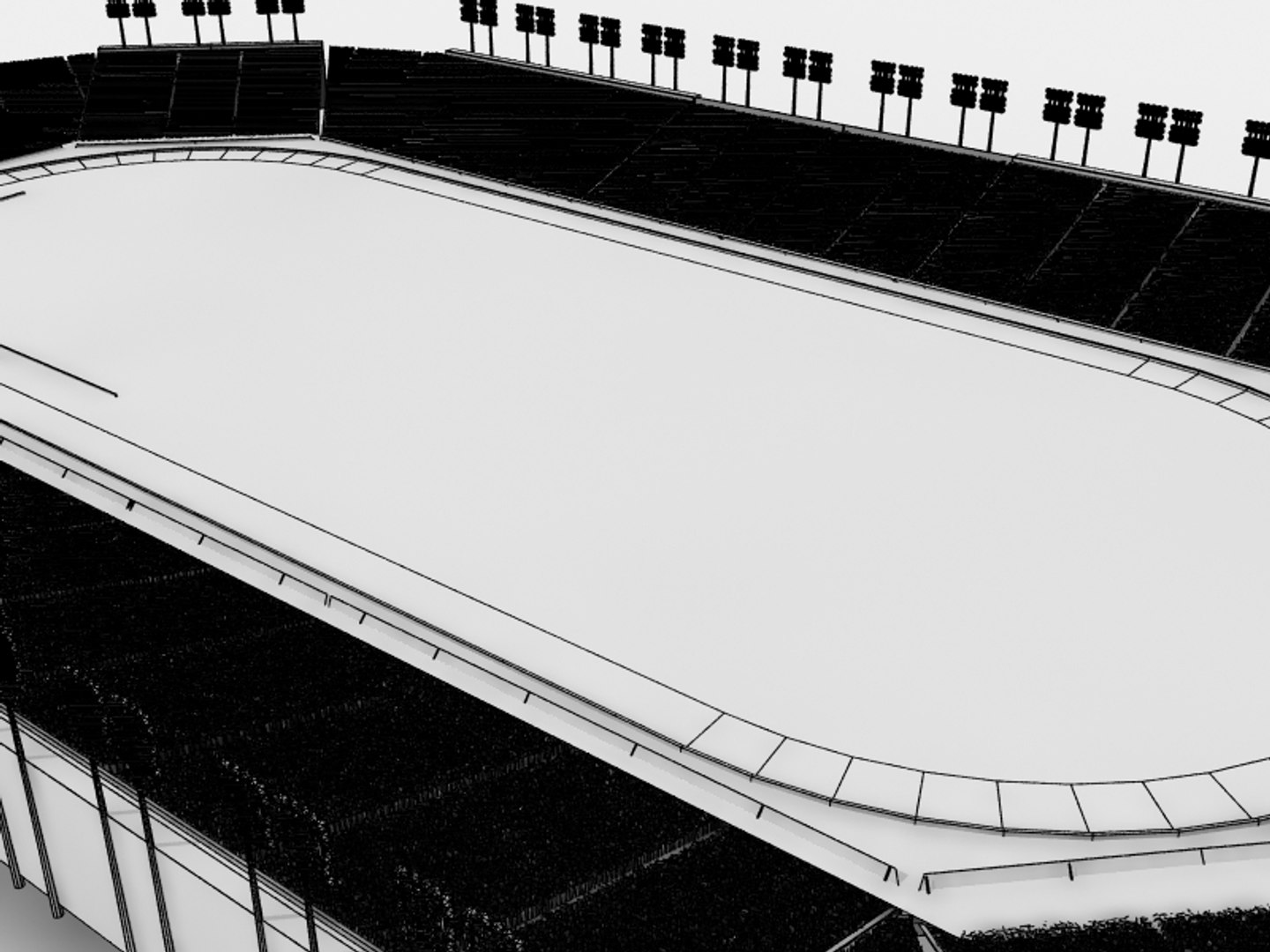 racetrack race track 3d model