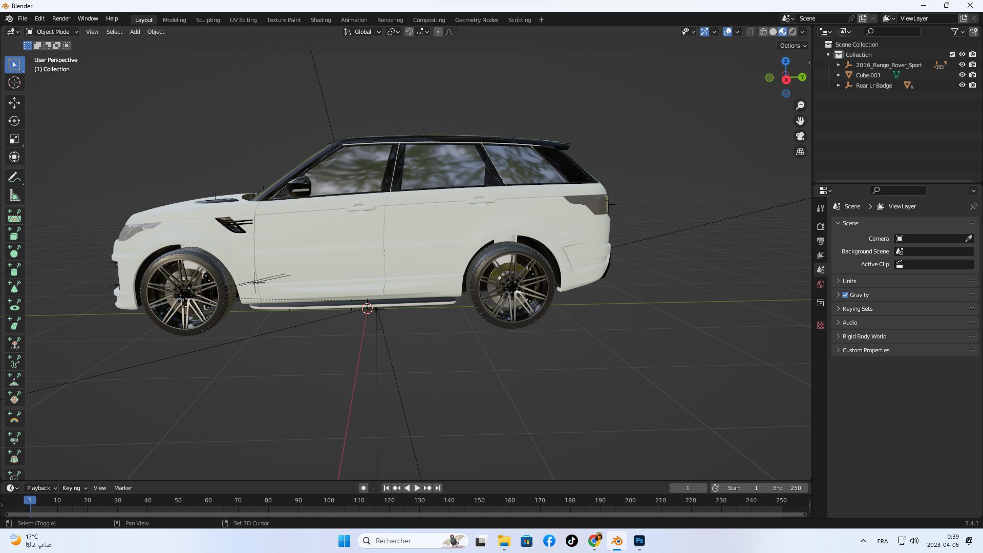 Range Rover Evoque Model - TurboSquid 2052474
