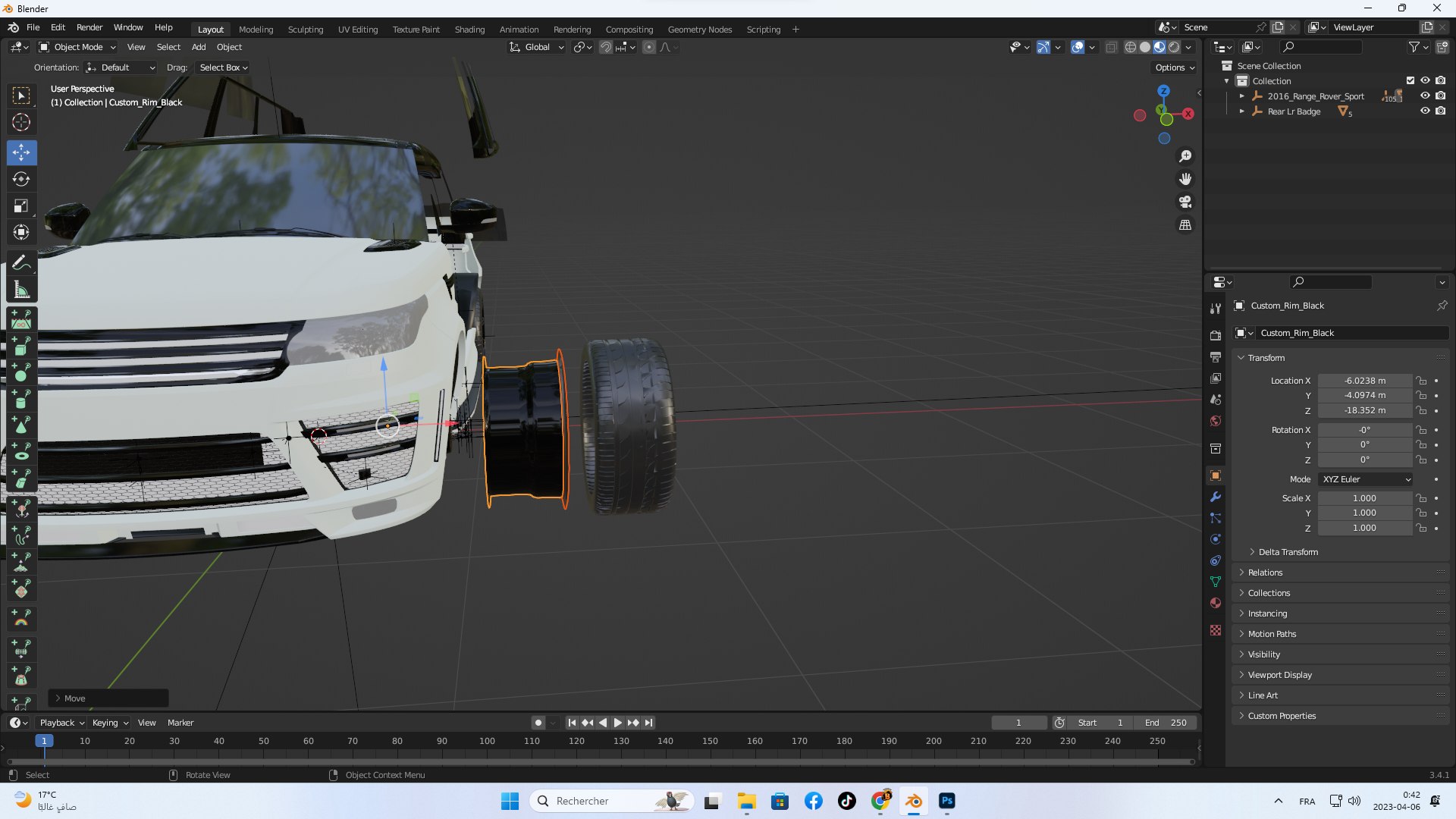 Range Rover Evoque Model - TurboSquid 2052474