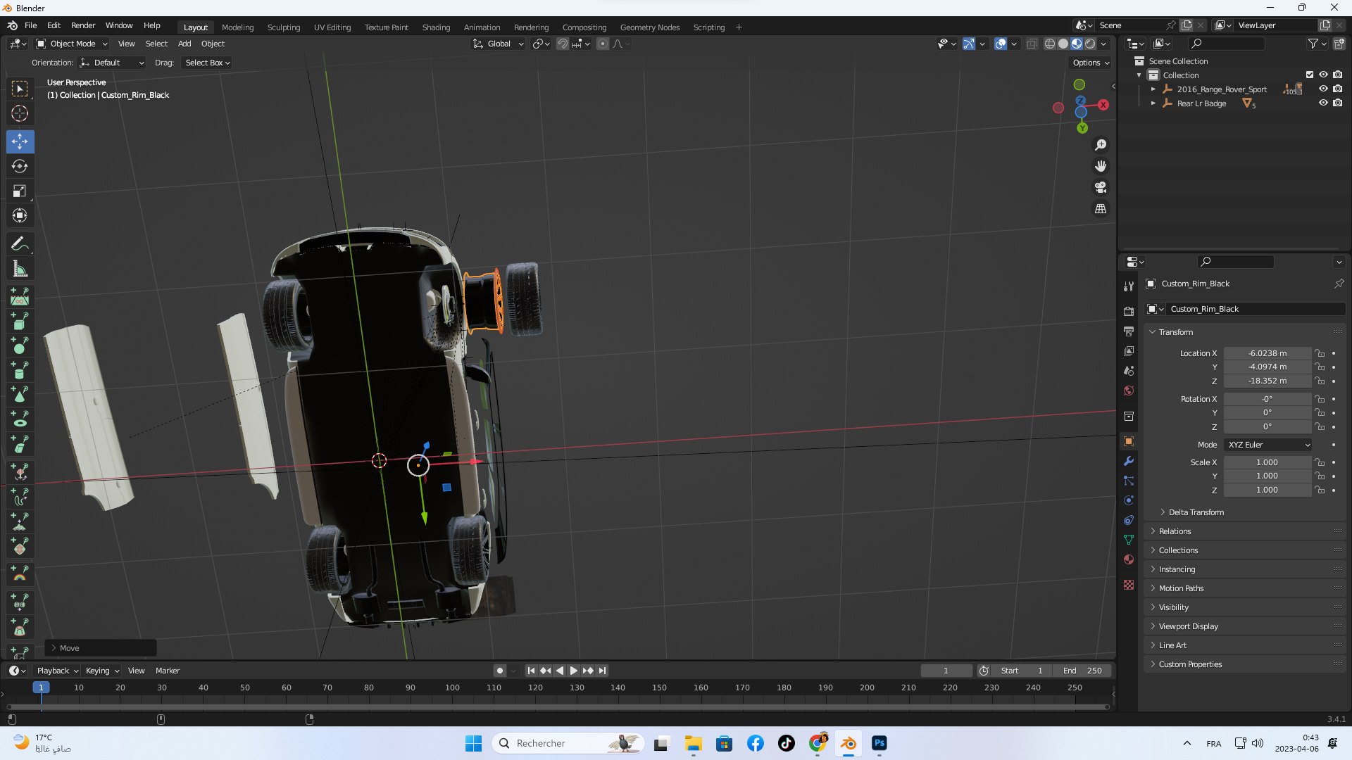 Range Rover Evoque Model - TurboSquid 2052474