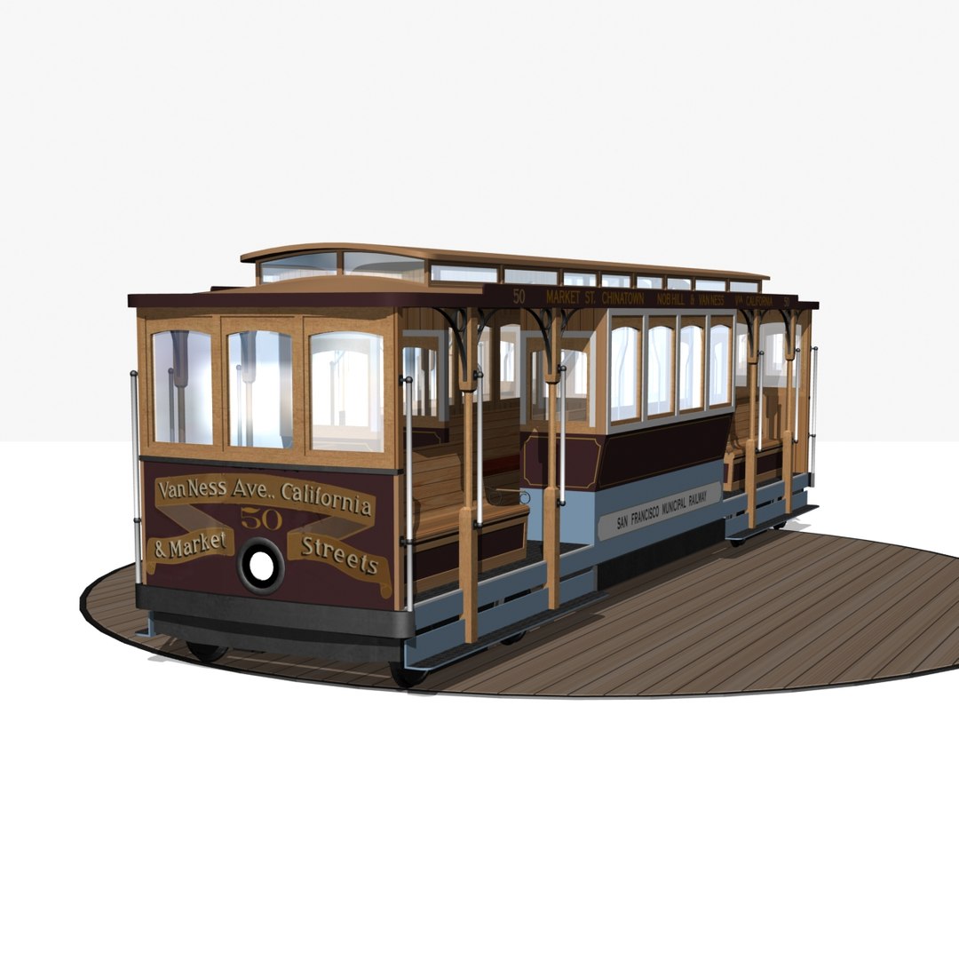 3d 3ds Cable Car