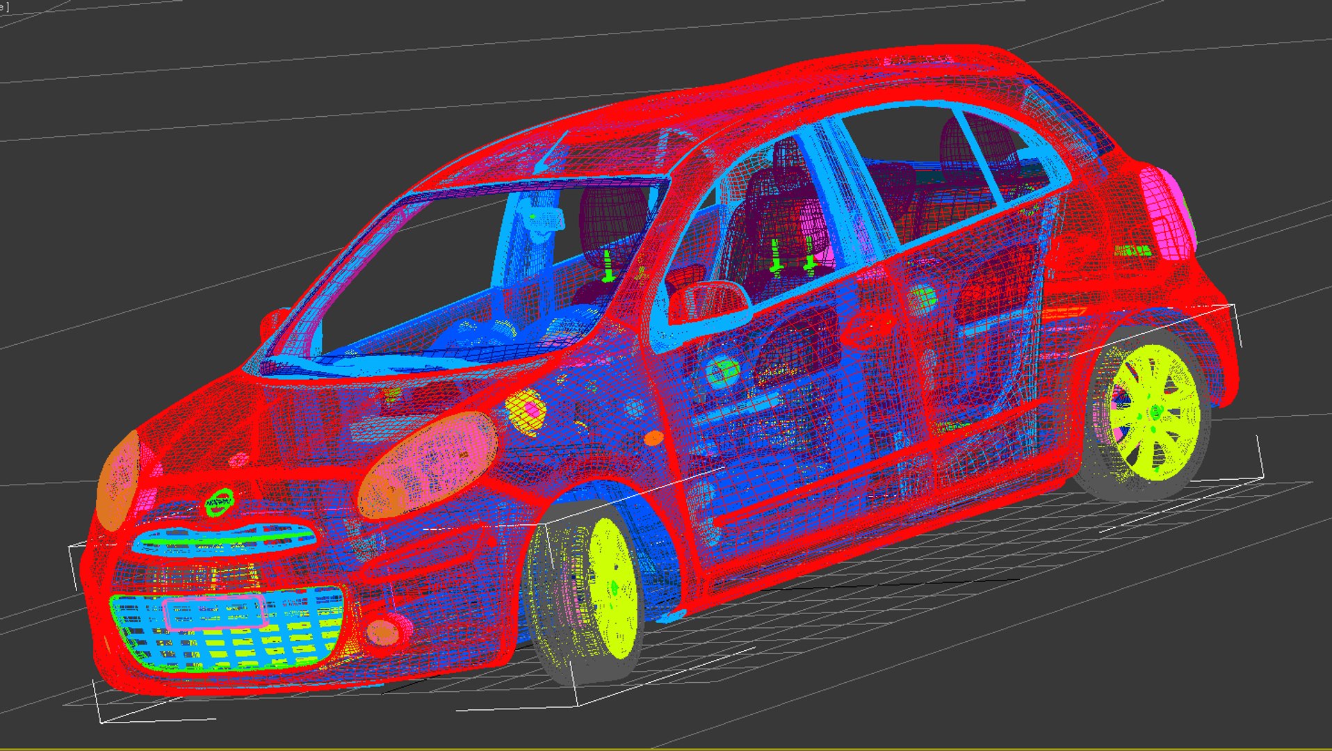 3D model nissan micra 2012 - TurboSquid 1157002