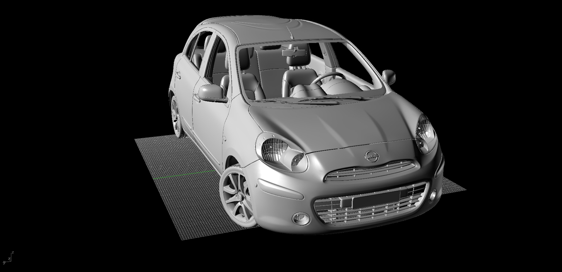 3D Model Nissan Micra 2012 - TurboSquid 1157002