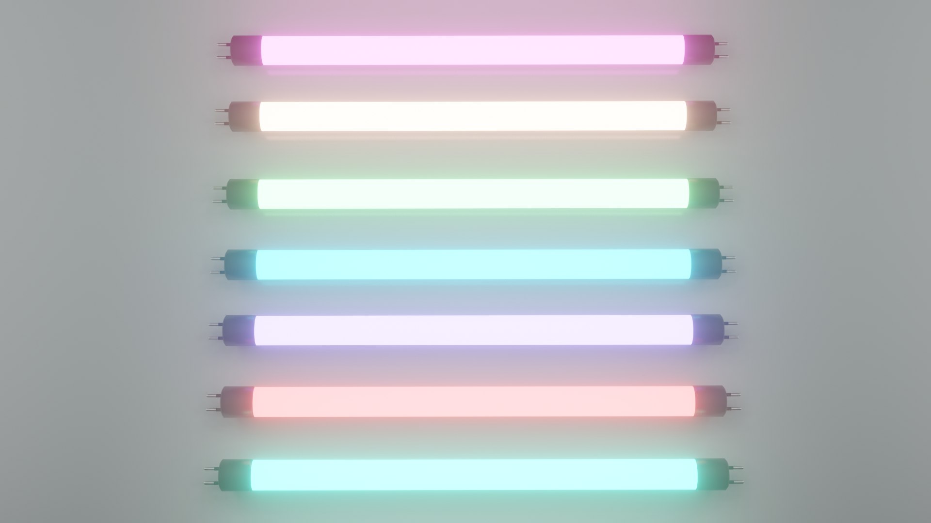 Neon Tube Hq 3D - TurboSquid 1639012