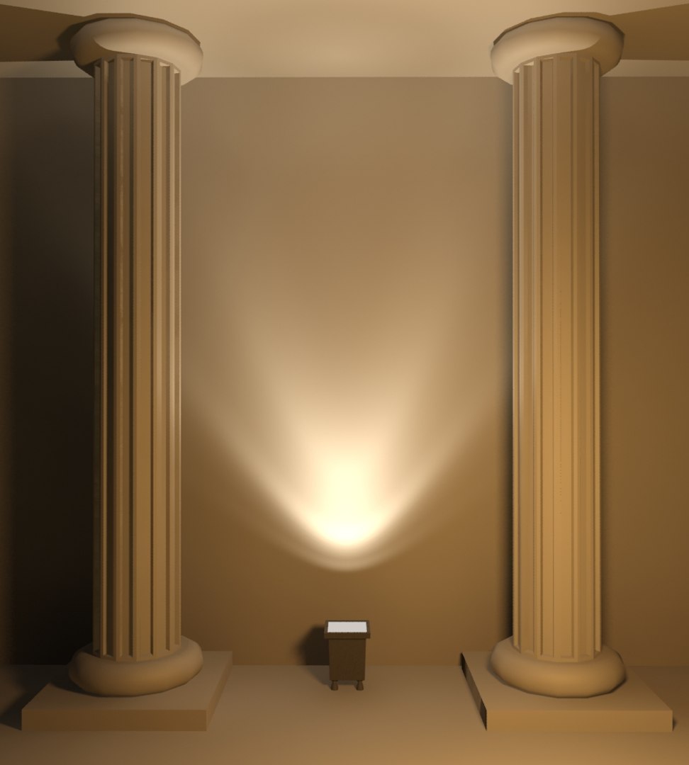 3d Viabizzuno Big Feet Lamp Model