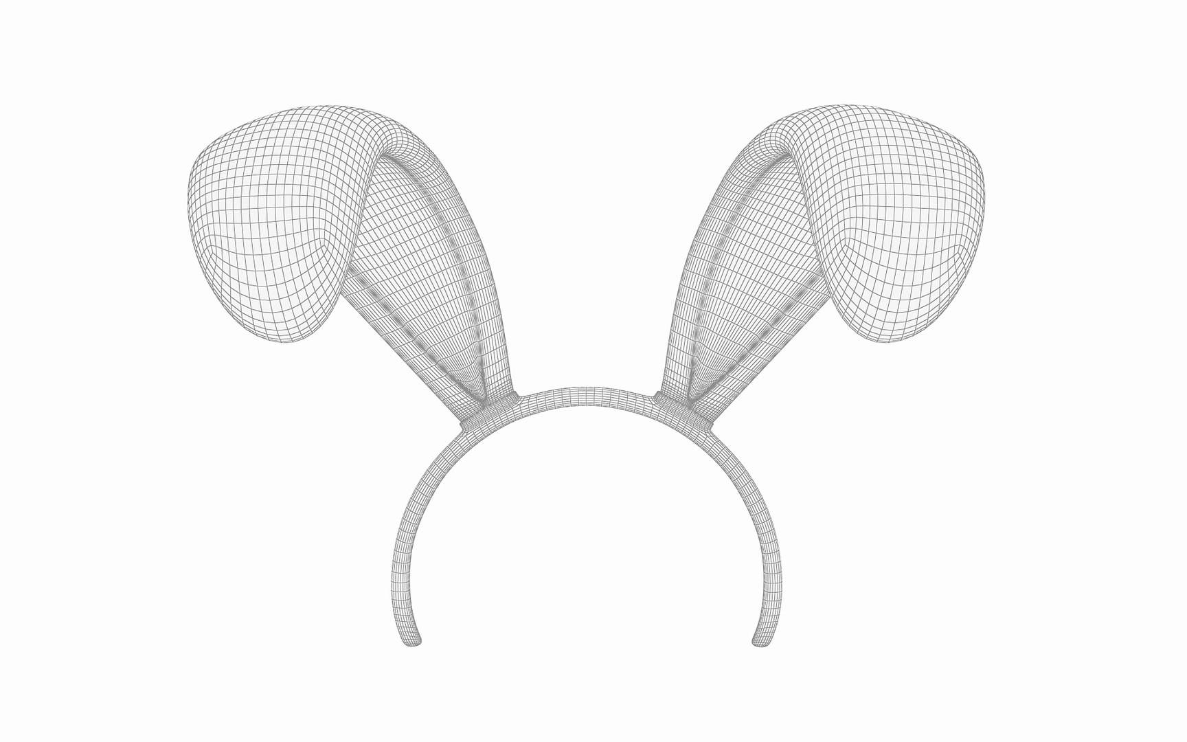 Bunny Ears Set 3D Model - TurboSquid 1886901