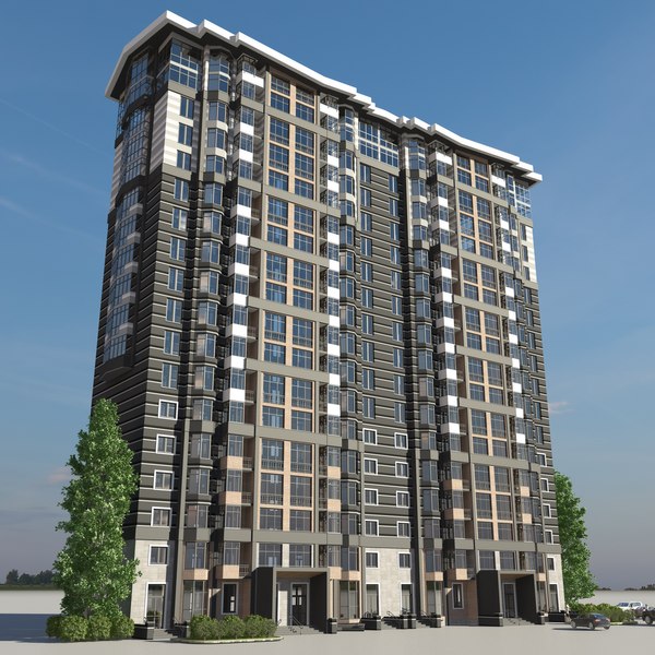 Animated Residential Building 3D Models for Download | TurboSquid