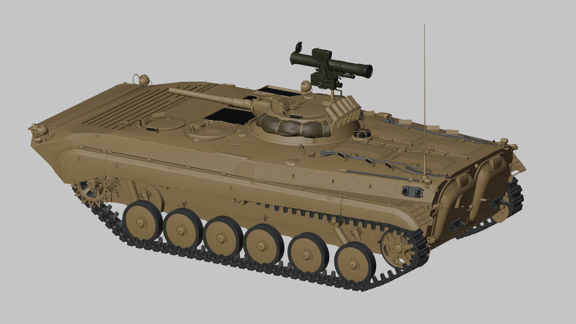 3D Model BMP-1P - TurboSquid 2332009
