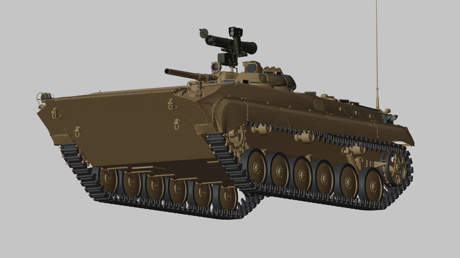 3D Model BMP-1P - TurboSquid 2332009
