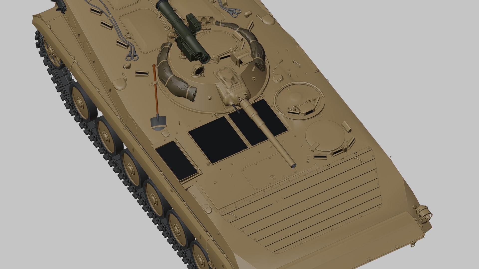 3D Model BMP-1P - TurboSquid 2332009