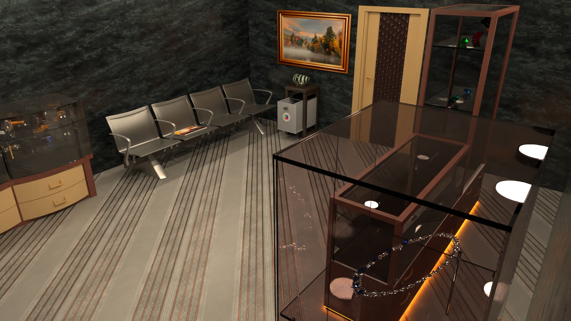 JEWELERY SHOP 3D MODEL 3D Model - TurboSquid 2188365