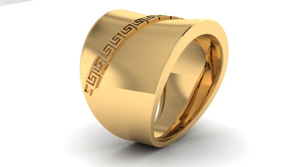 3D ring greek pattern - TurboSquid 1603416