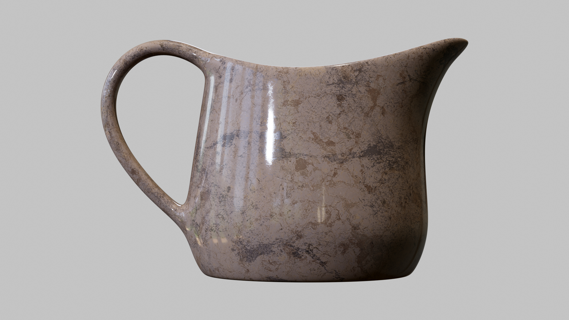 3D Marble Milk Jug - TurboSquid 1557935