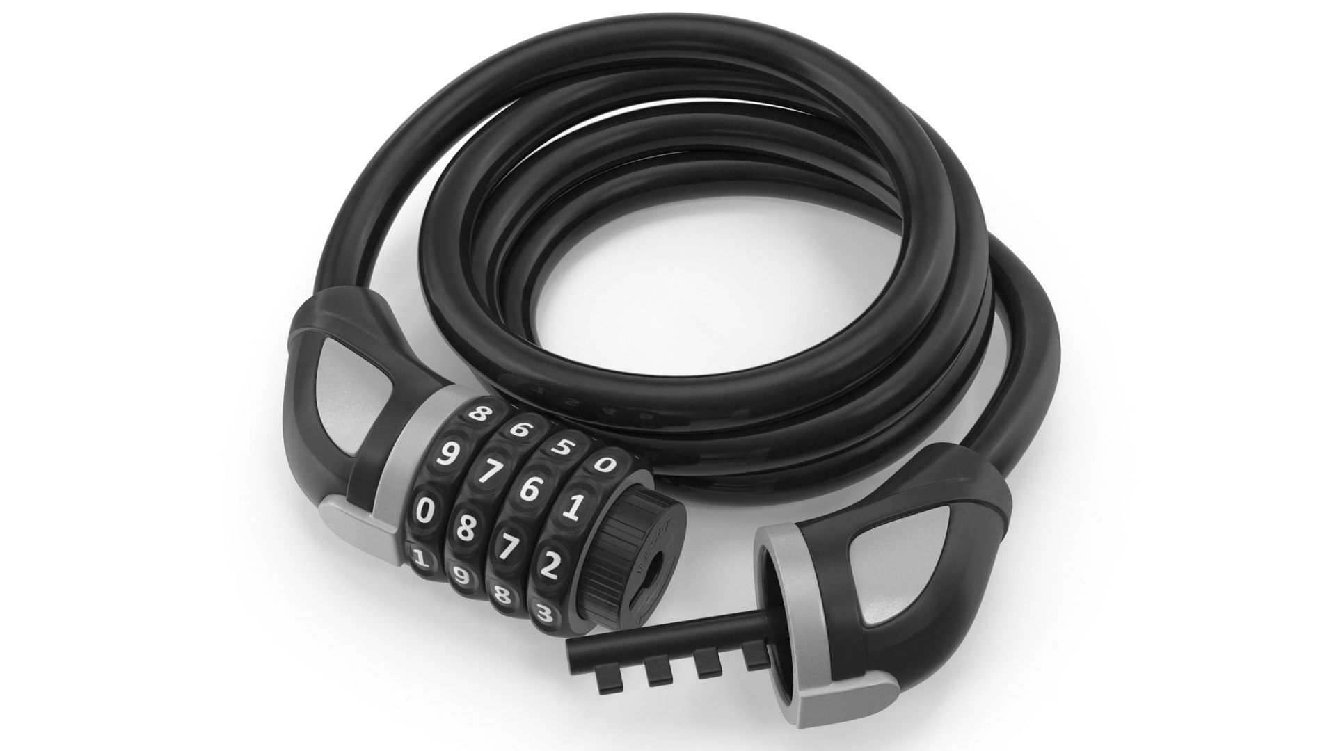 3D Model Bicycle Lock - TurboSquid 2184360