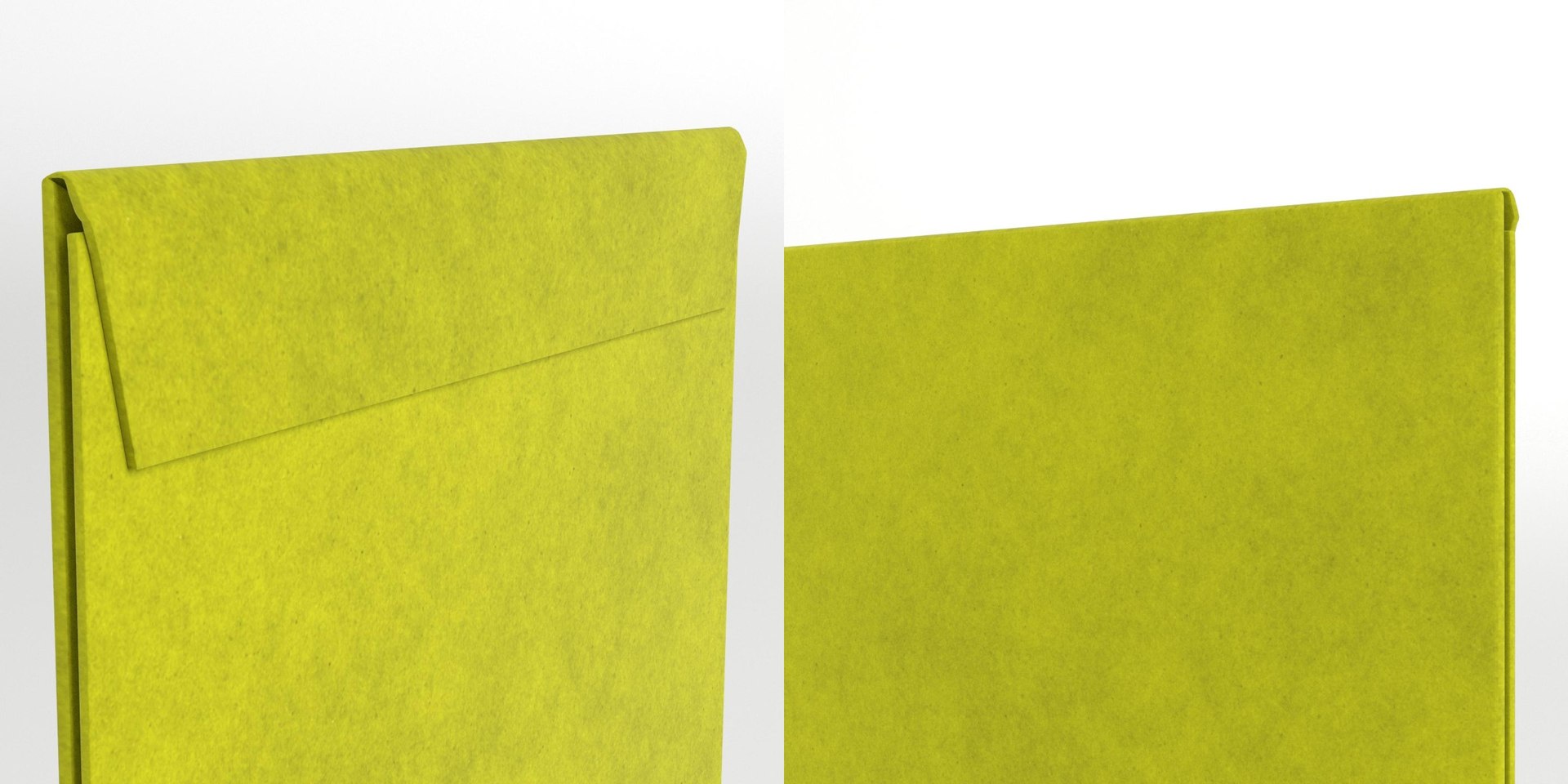 Large yellow envelope 3D model - TurboSquid 1370307