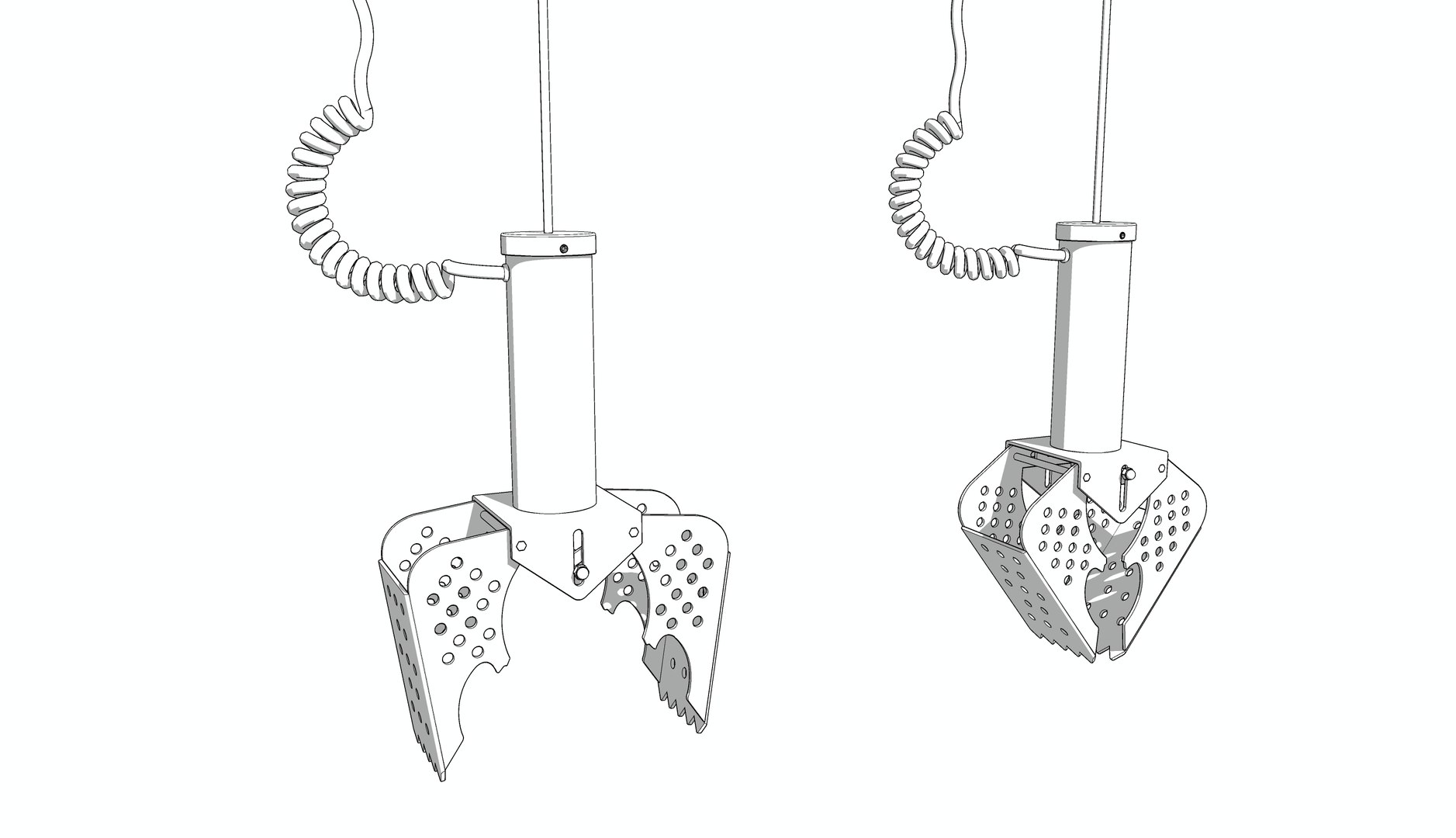 Crane Game Machine Claw - Brass 3D Model - TurboSquid 2167966